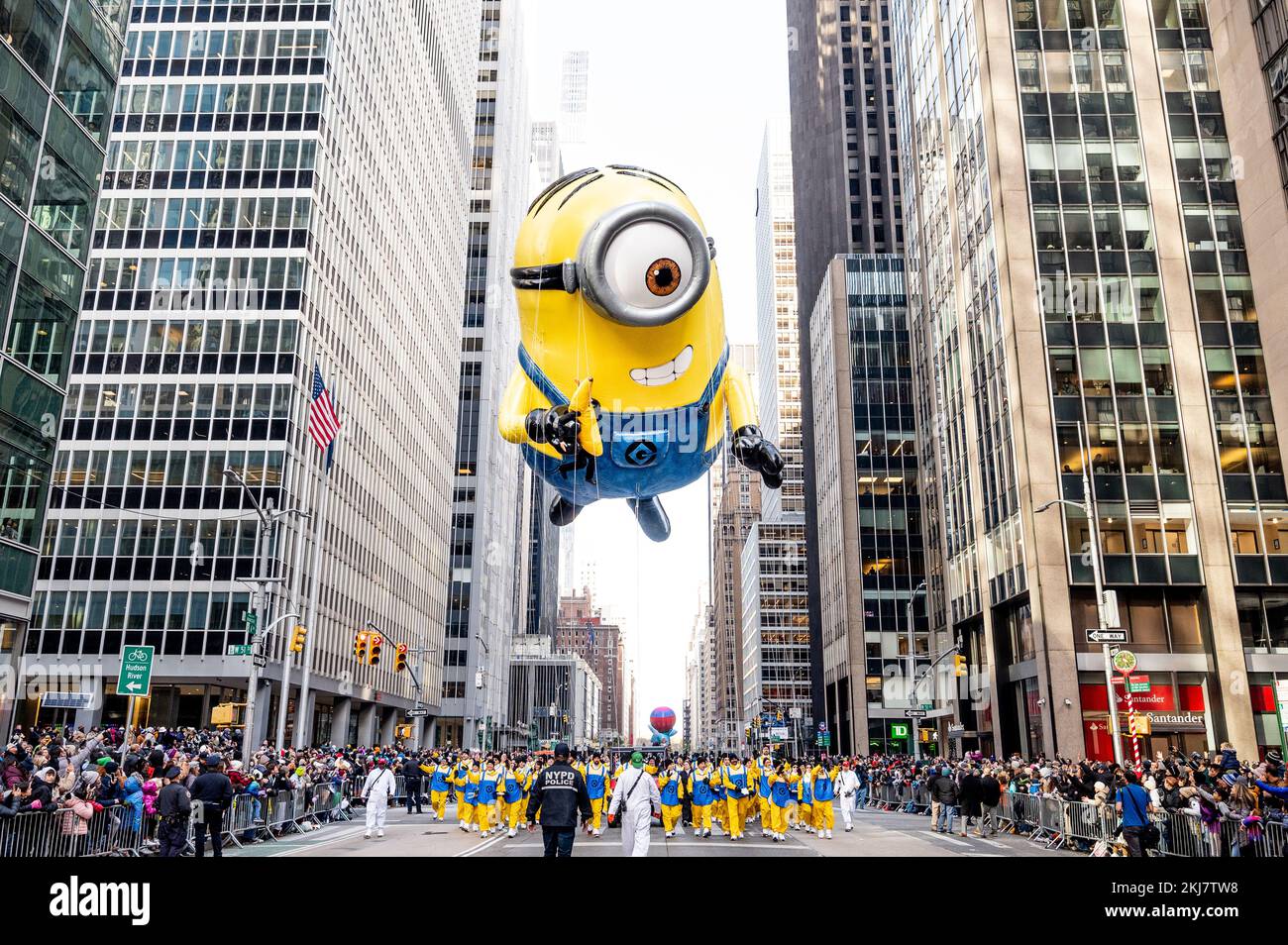 New York United States 24th Nov 2022 The Stuart The Minion Balloon