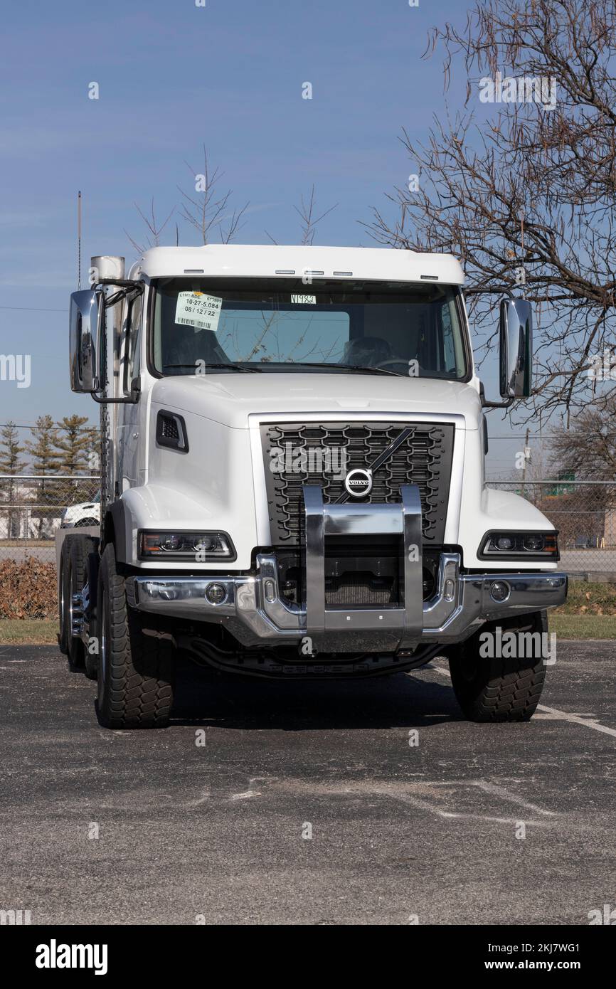 Indianapolis - Circa November 2022: Volvo Trucks VHD 300 Axle Back ...