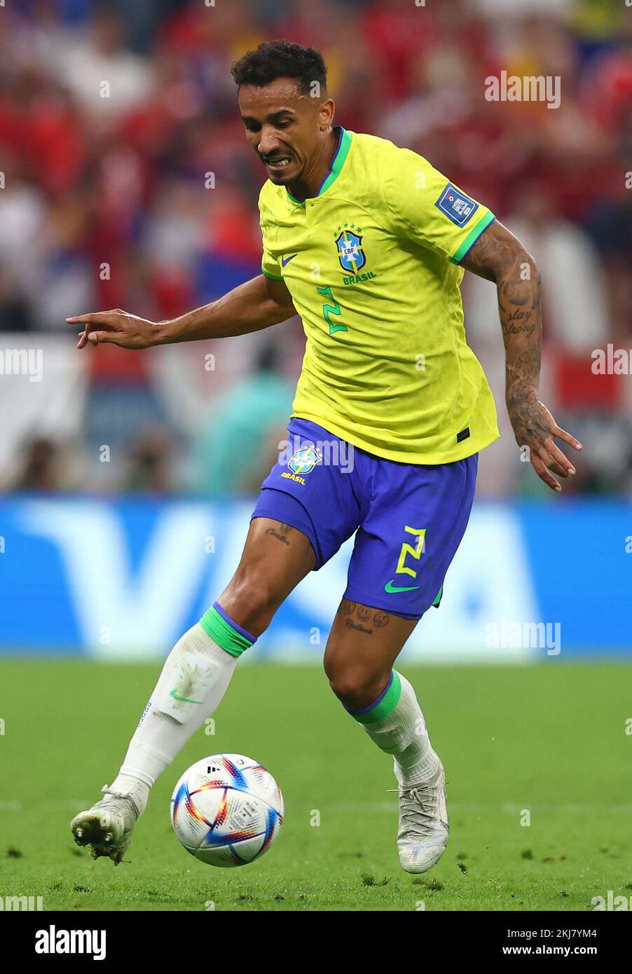 Doha, Qatar, 24th November 2022. Danilo Da Silva of Brazil during the ...