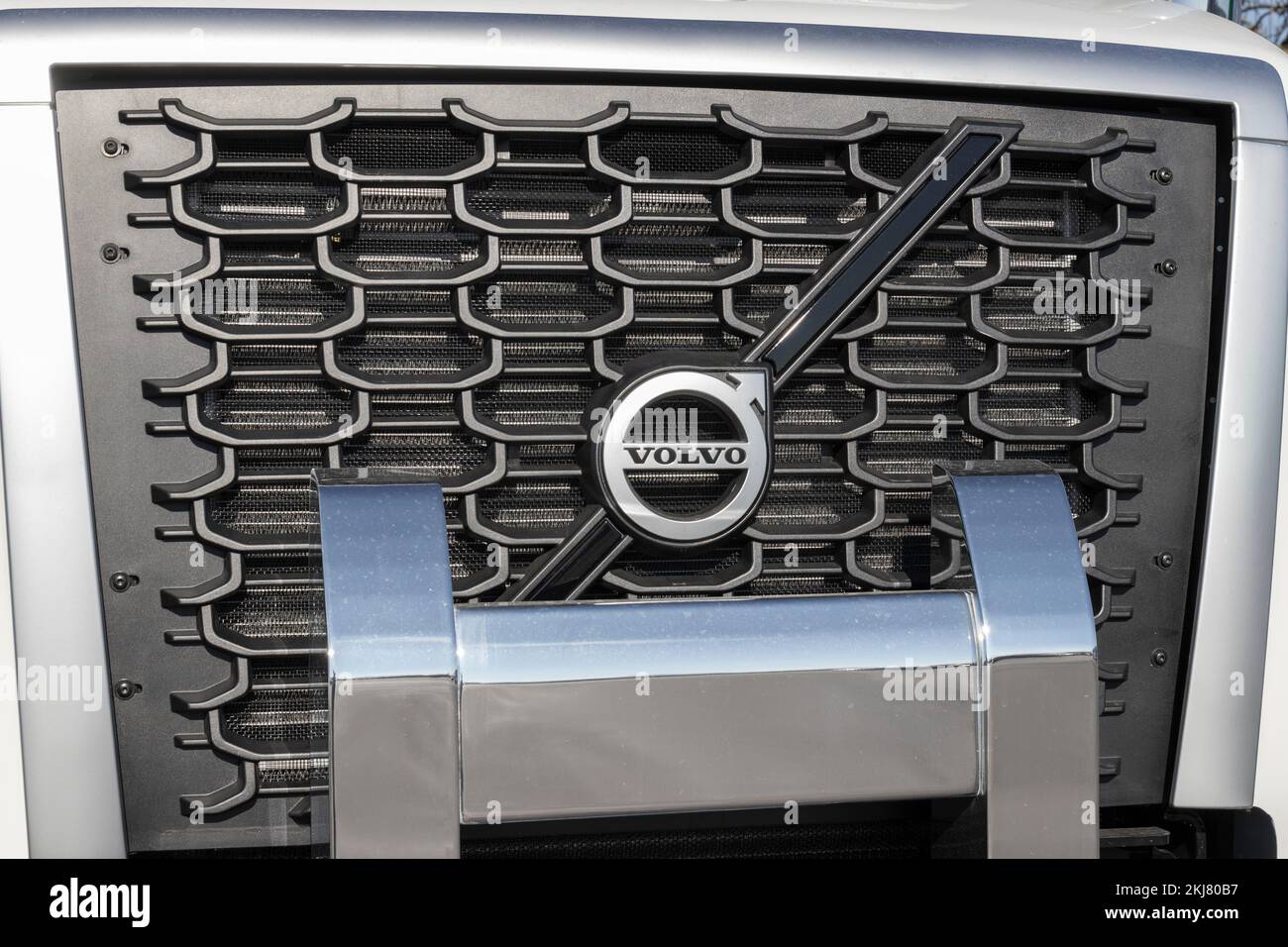 Indianapolis - Circa November 2022: Volvo Trucks VHD 300 Axle Back ...