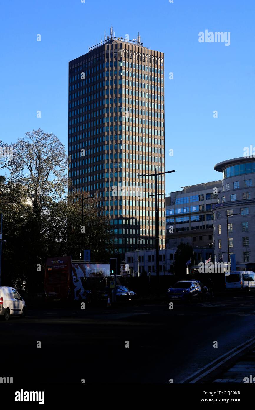Pearl Assurance building, Greyfriar's Road, Cardiff. Taken November ...