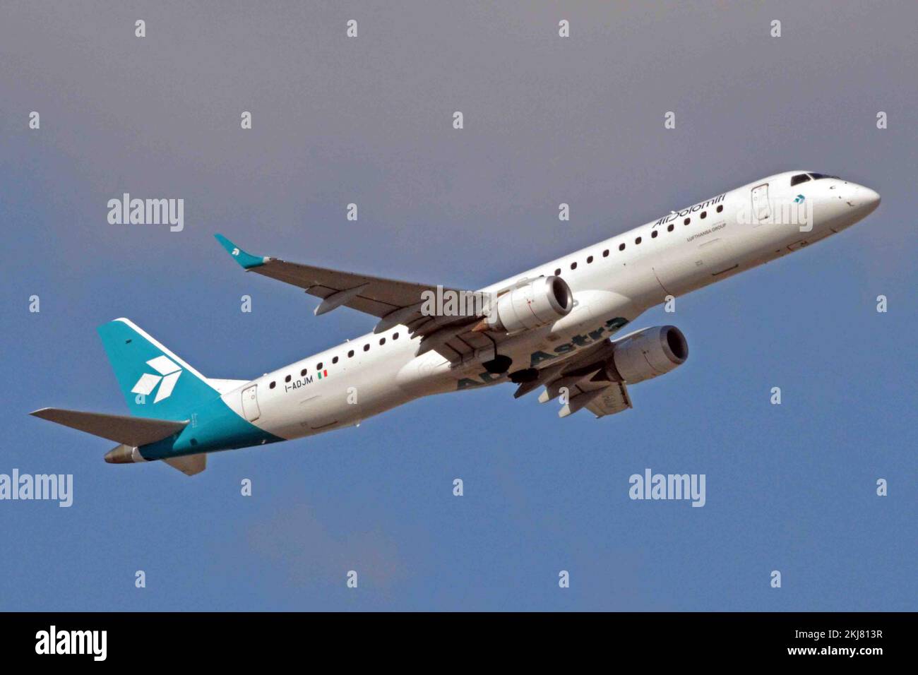 Germany, Bavaria, Munich: I-ADJM Embraer ERJ-190-100 (c/n 19000258) of ...