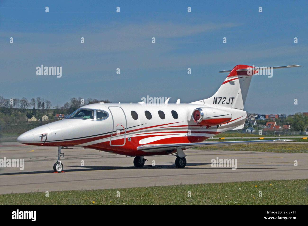 Germany, Bavaria, Augsburg: N72JT Raytheon 390 Premier 1A (c/n RB-259 ...