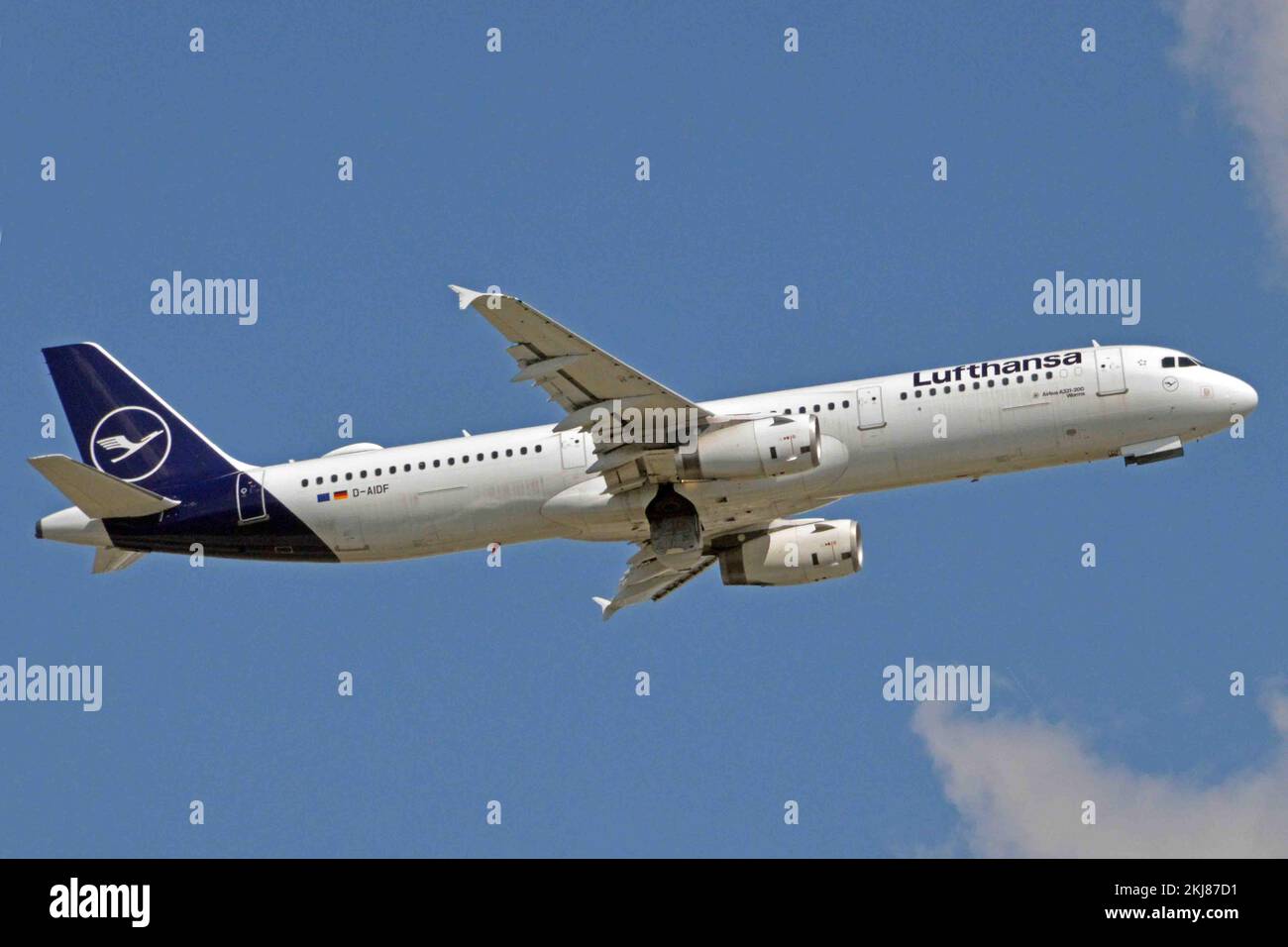 Germany, Bavaria, Munich: D-AIDF Airbus A.321-231 (c/n 4626) of ...