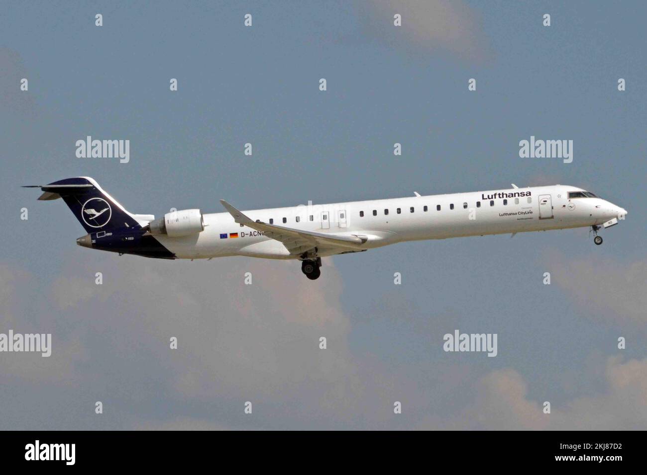 Germany, Bavaria, Munich: D.ACNO Bombardier CRJ-900 Regional Jet (c/n ...