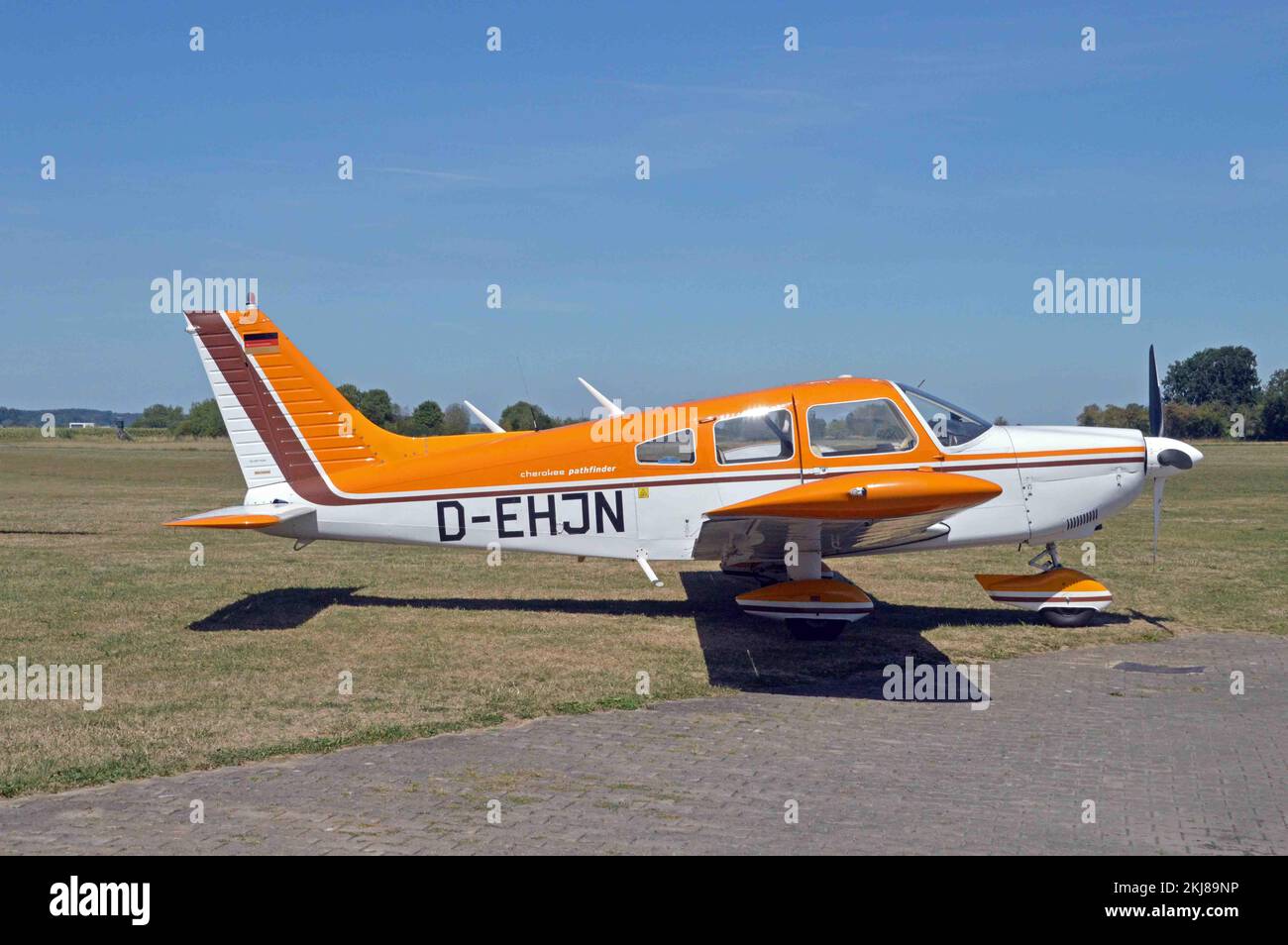 Germany, Baden-Württemberg, Tannheim: D-EHJN Piper PA.28-235 Cherokee ...