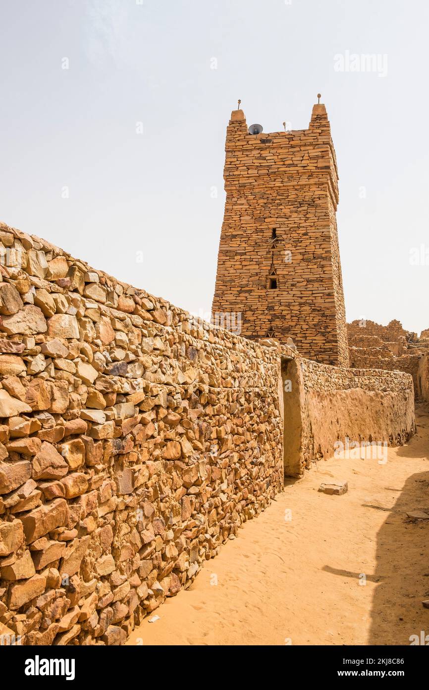 Mauritania, Chinguetti, local mosque Stock Photo - Alamy