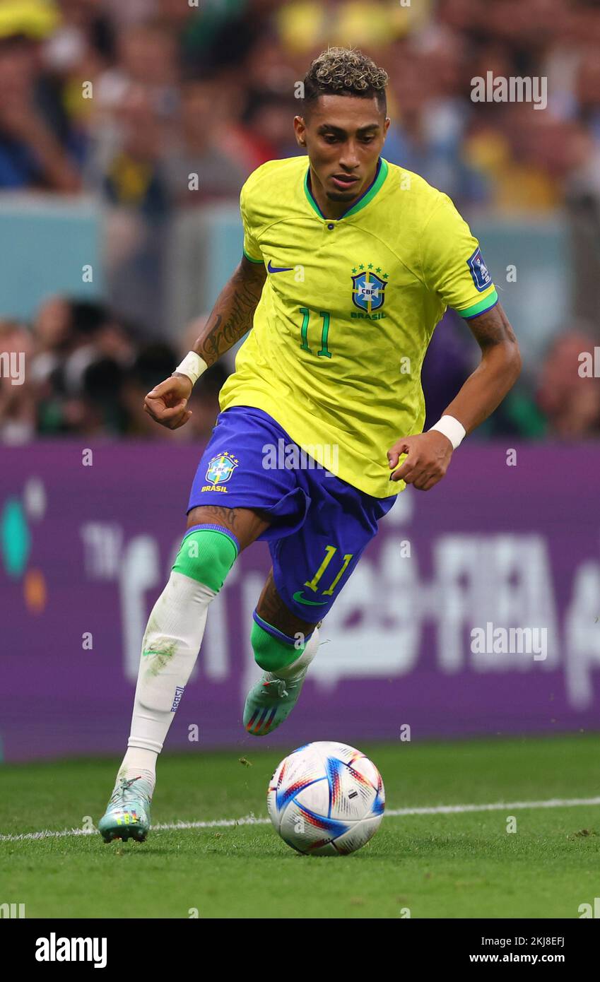 Doha, Qatar, 24th November 2022. Raphael Raphina of Brazil during the ...