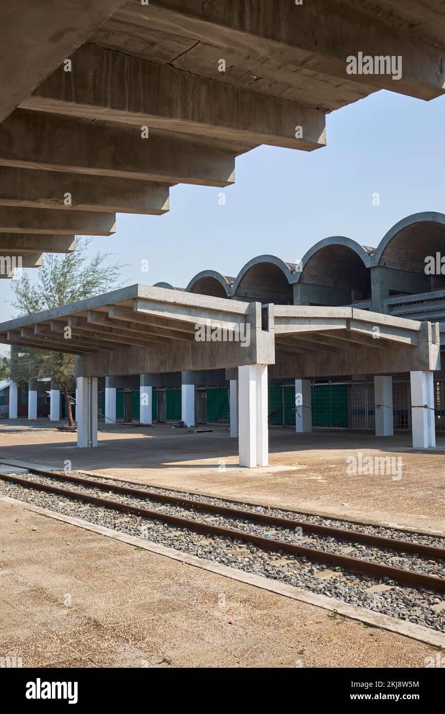Railway Station Sihanoukville Cambodia Stock Photo - Alamy