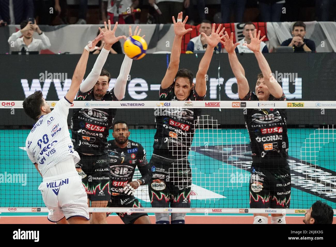 November 24, 2022, Perugia, Italy: Perugia, Italy, Pala Barton ...