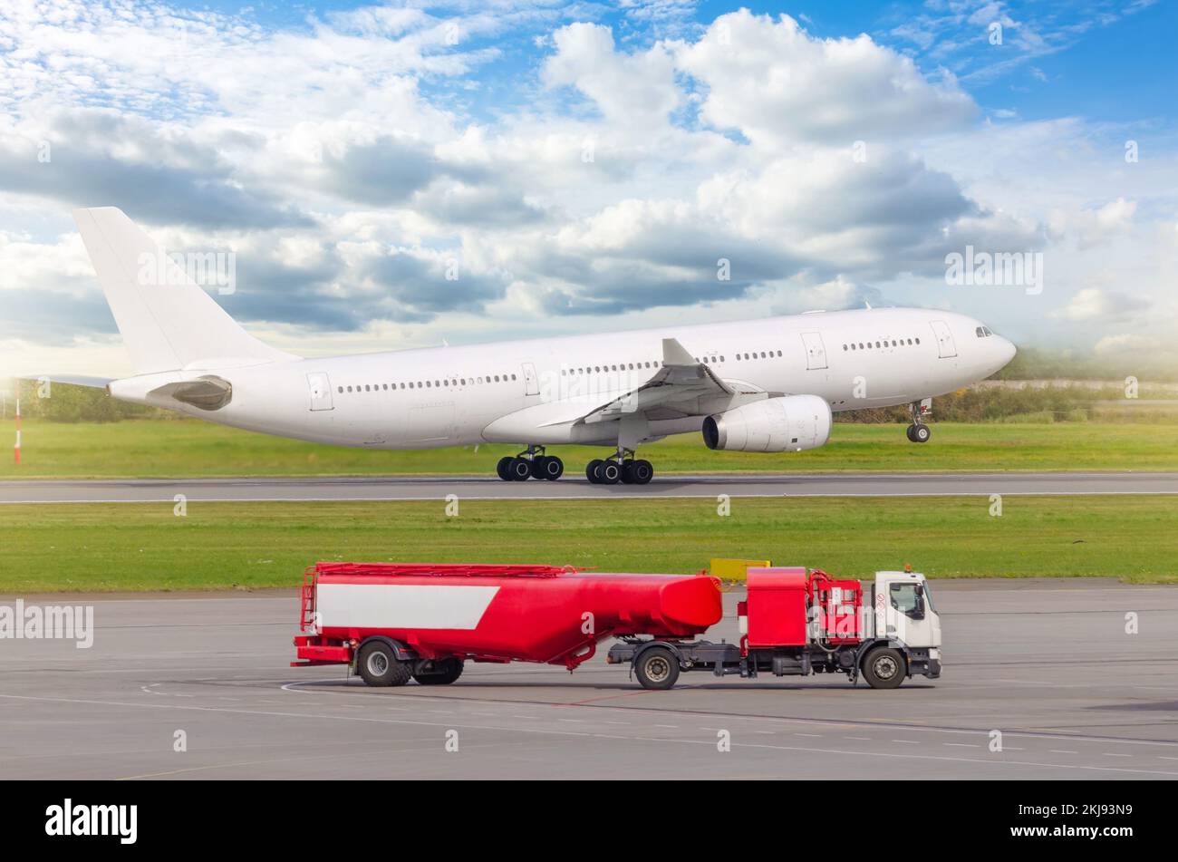 Airfield tank truck hi-res stock photography and images - Alamy