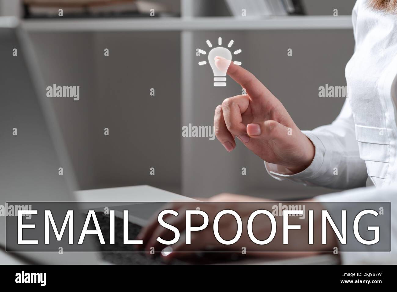Inspiration showing sign Email Spoofing, Concept meaning secure the ...