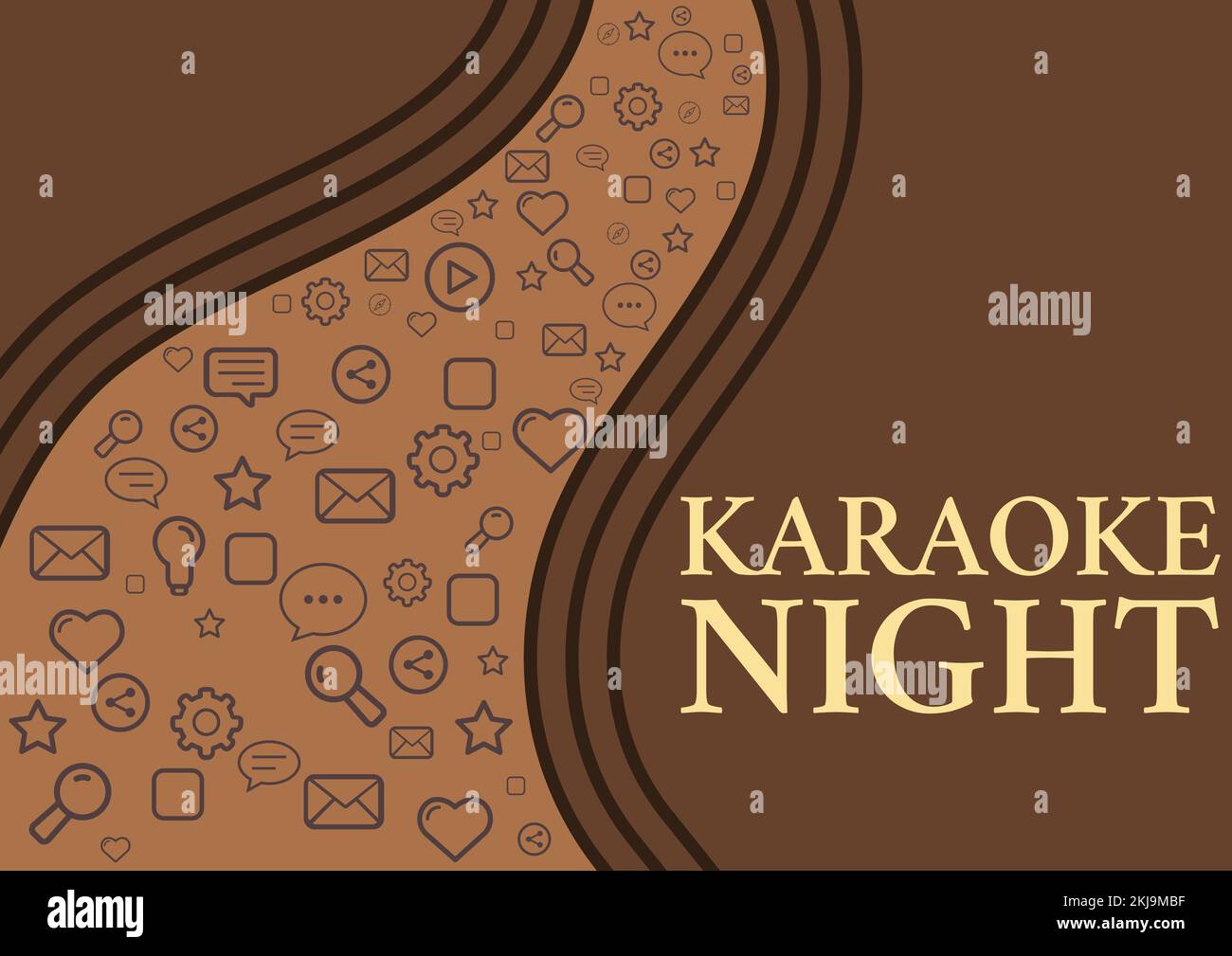 Conceptual caption Karaoke Night. Internet Concept Entertainment ... Conceptual caption Karaoke Night. Internet Concept Entertainment ...