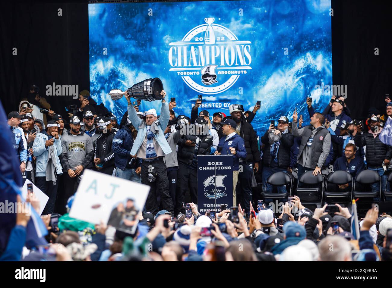 Toronto, Canada. 24th Nov, 2022. Chad Kelly, quarterback with the ...