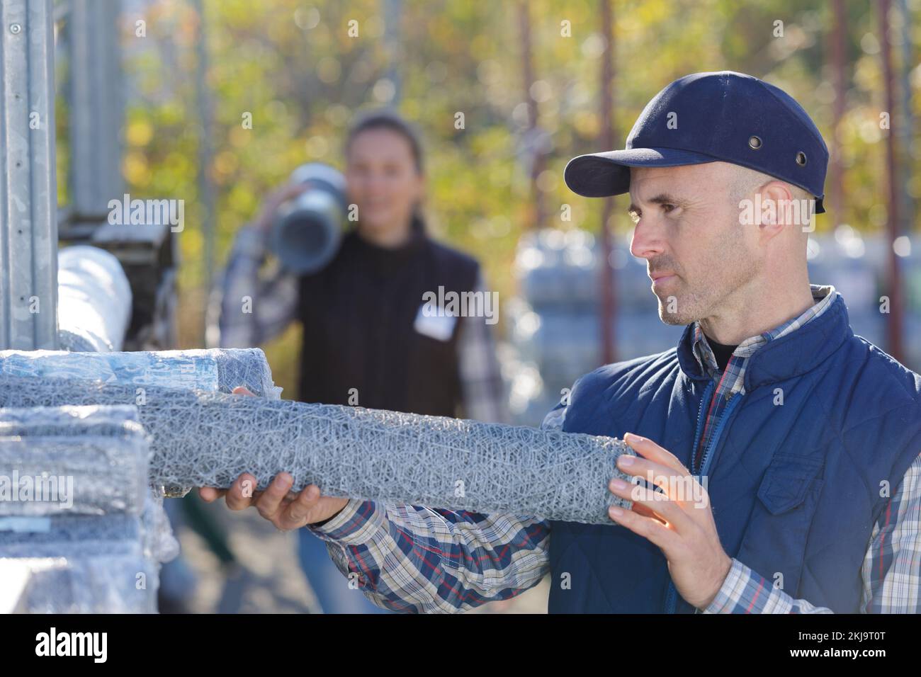 Netting roll hi-res stock photography and images - Alamy