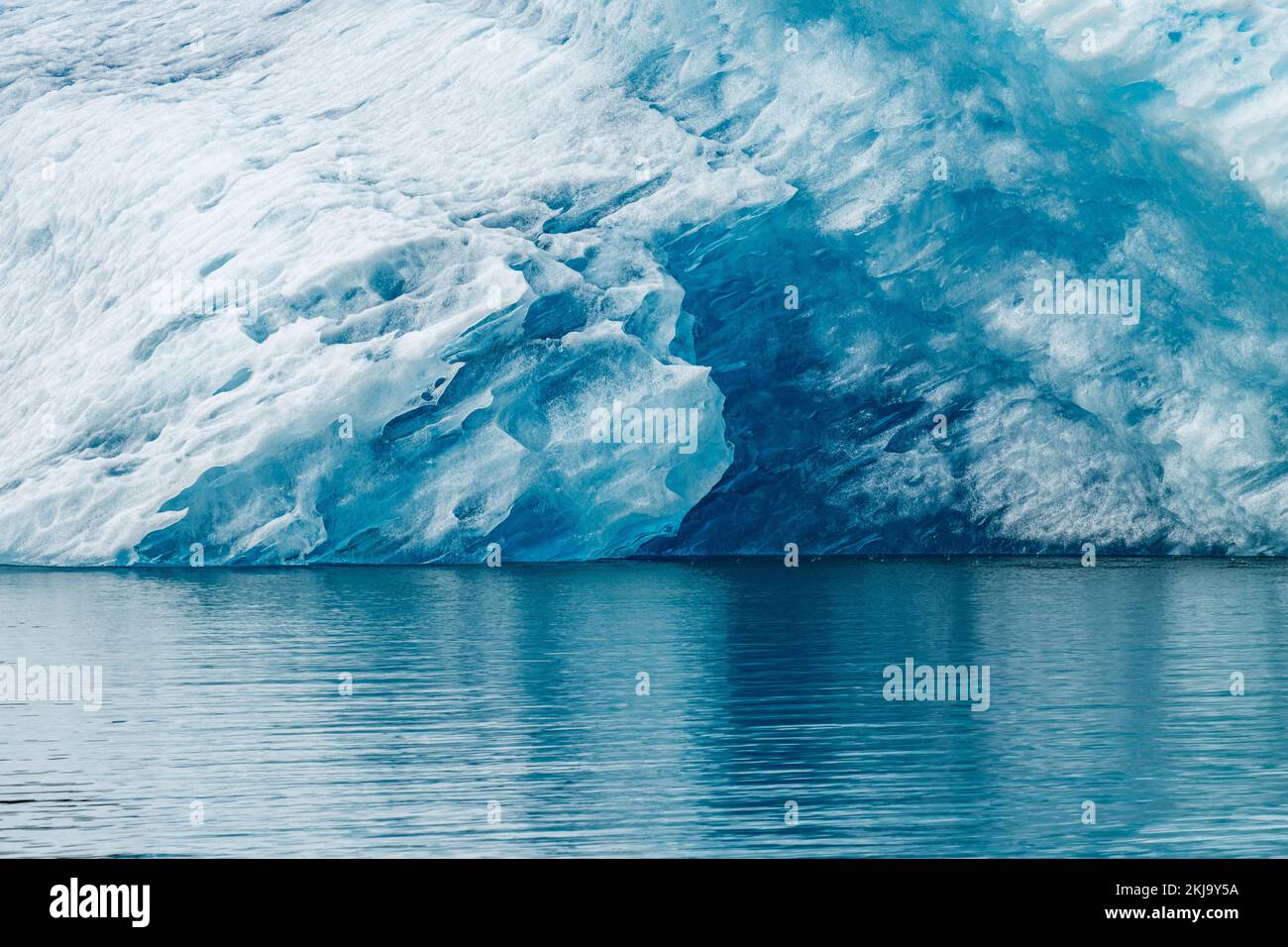 A floating glacier in Inside Passage, Alaska Stock Photo - Alamy