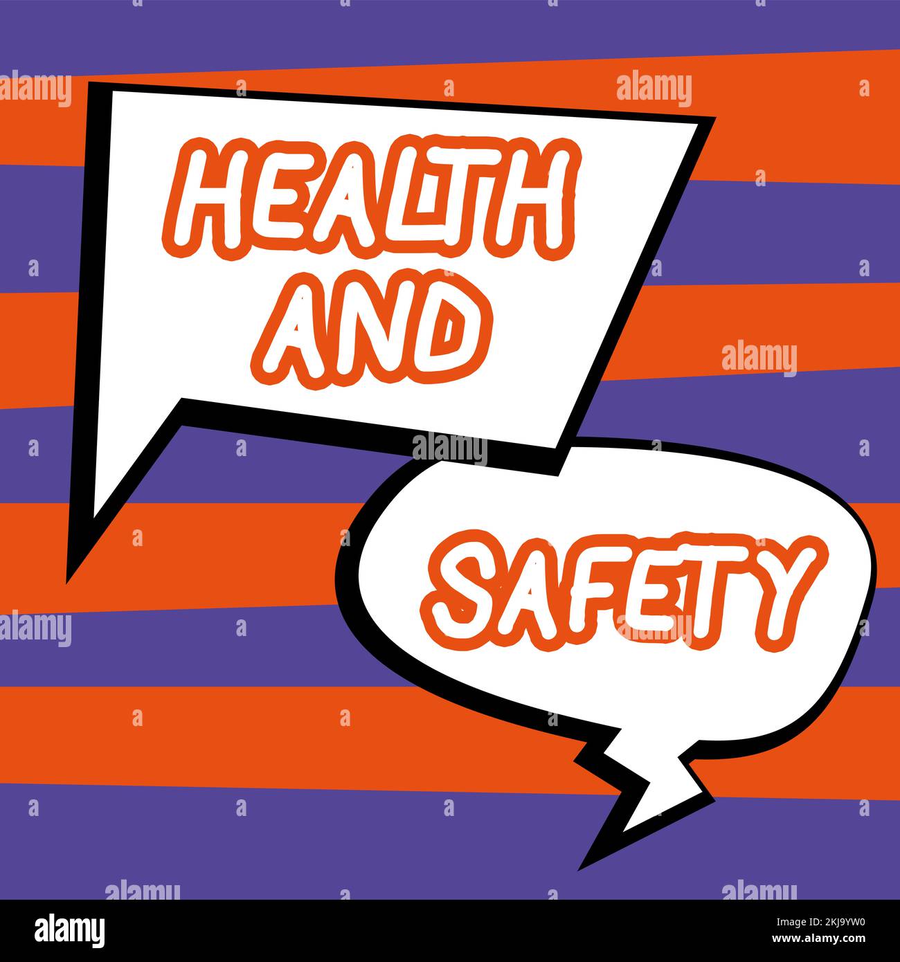 Handwriting text Health And Safety. Word for Taking the appropriate ...