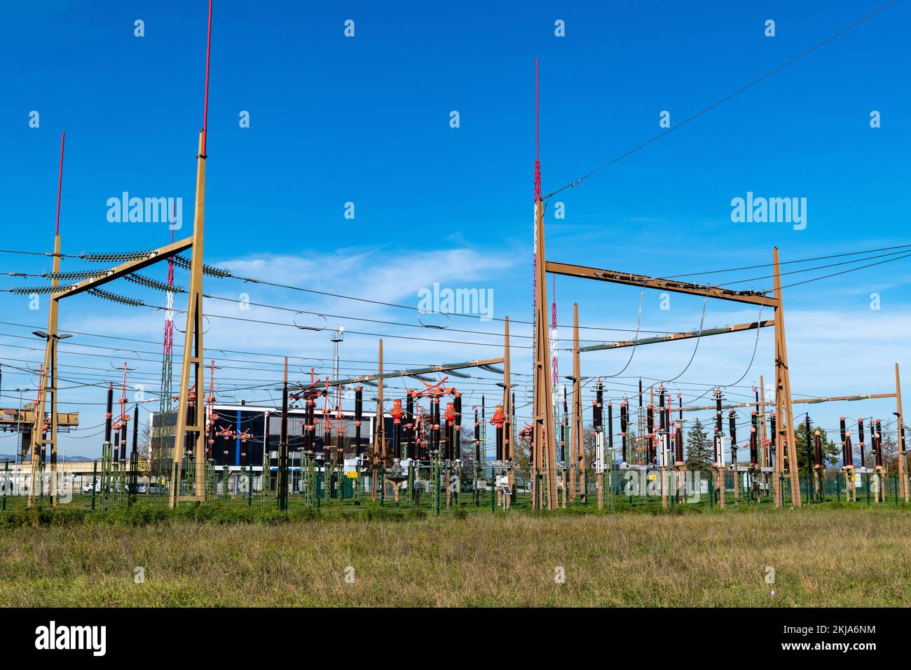 transformer substation in austria Stock Photo - Alamy