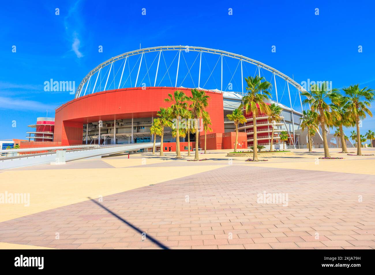 Khalifa stadium cooling hi-res stock photography and images - Alamy
