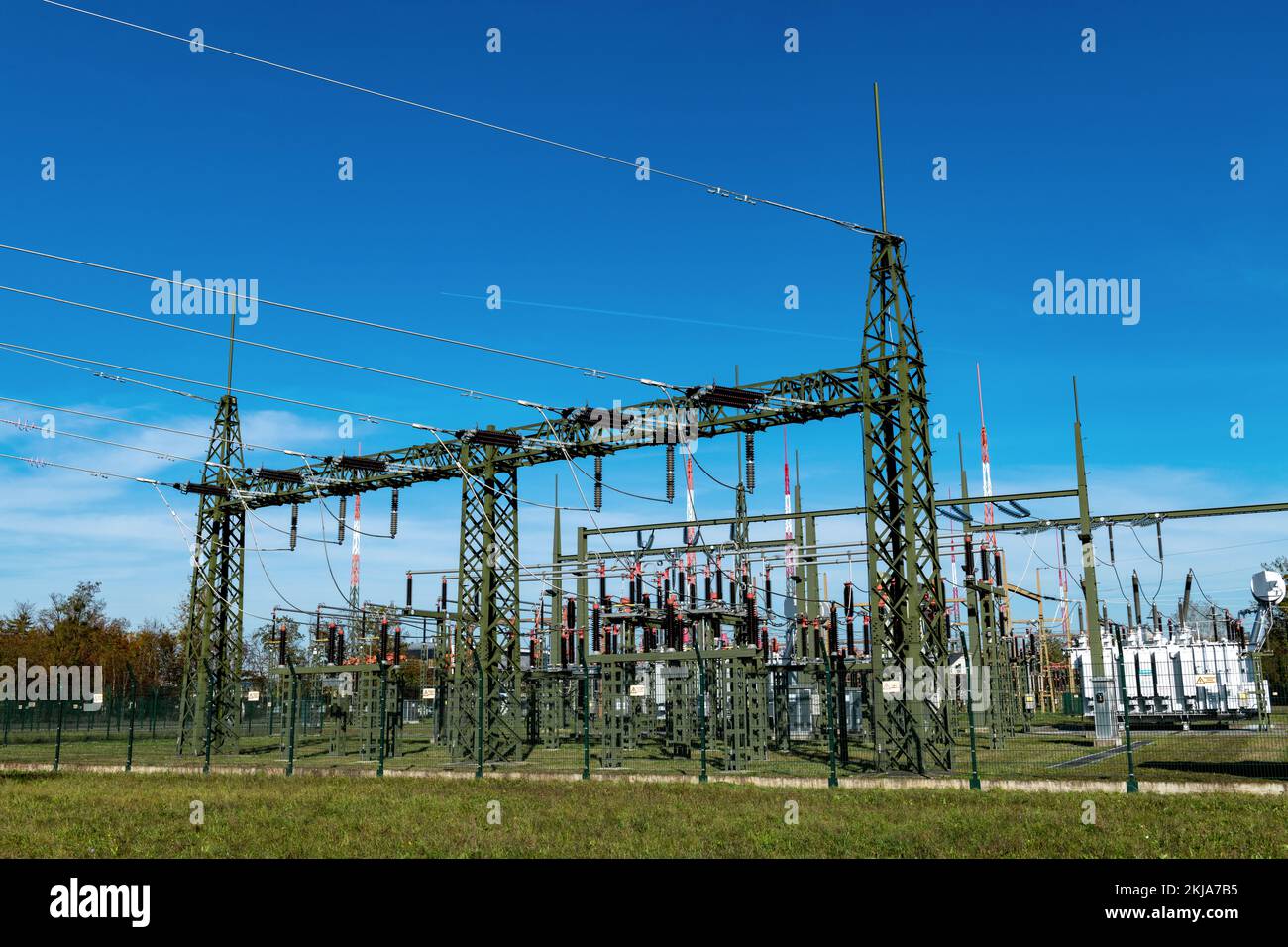 transformer substation in austria Stock Photo - Alamy