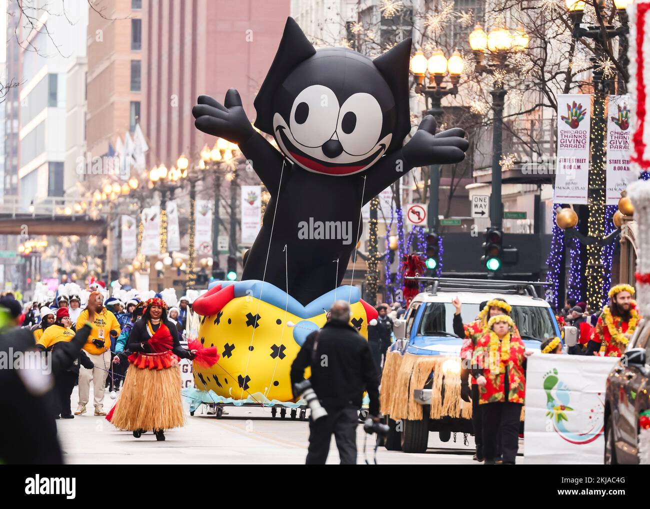 Felix the cat balloon hi-res stock photography and images - Alamy