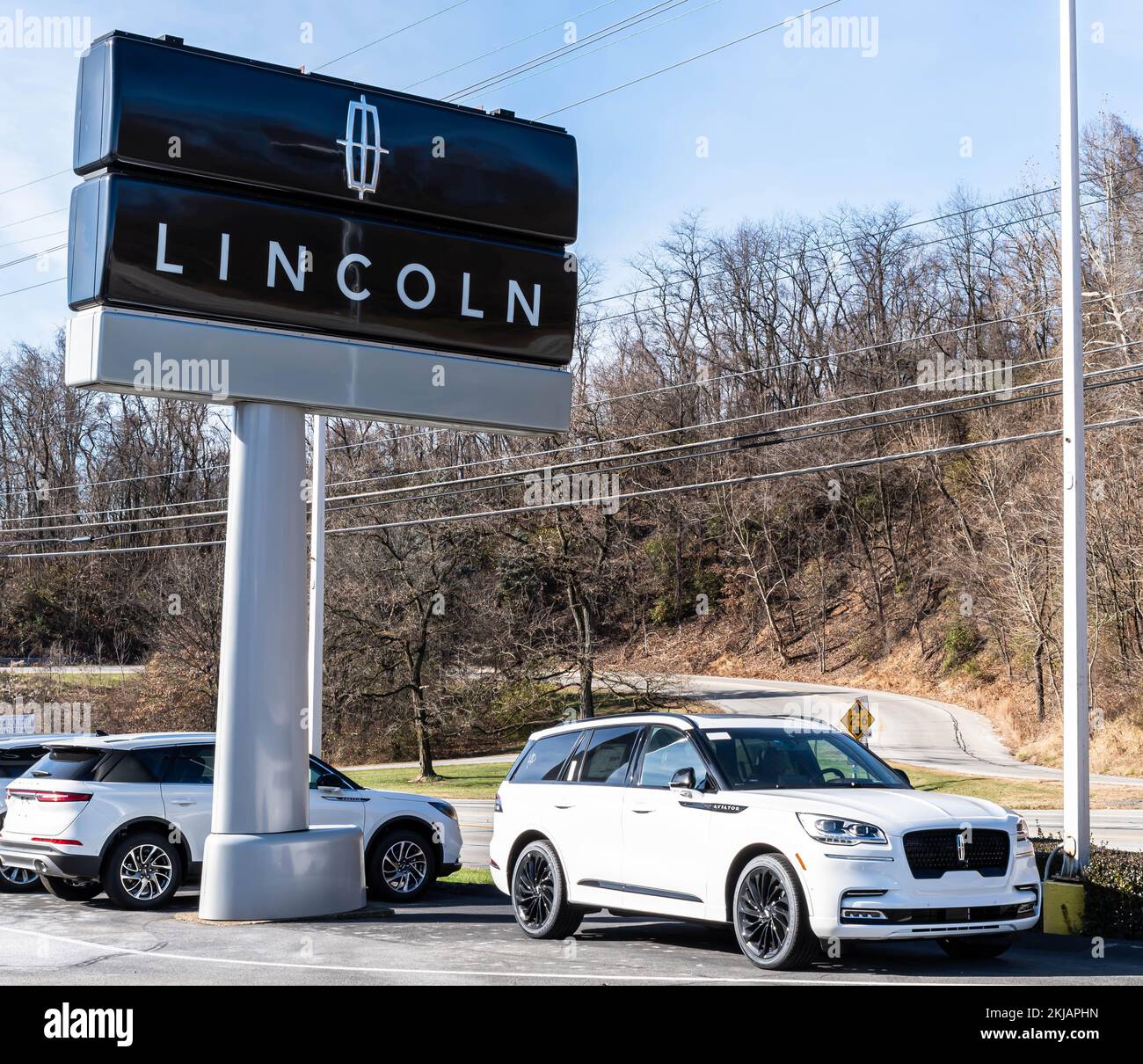 2023 lincoln aviator suv hi-res stock photography and images - Alamy