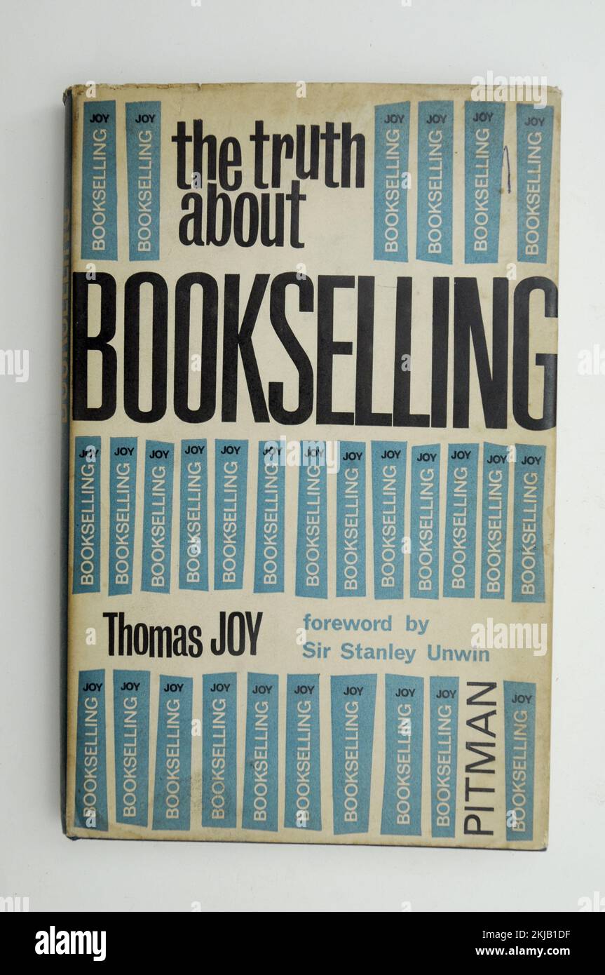 the truth about bookselling old vintage book Stock Photo - Alamy