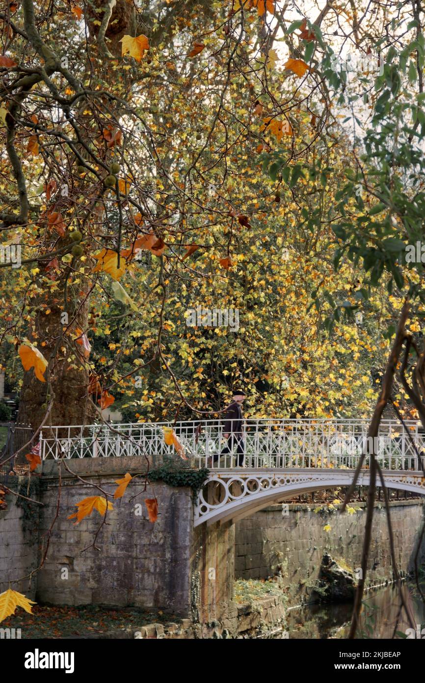 Autumn in Sydney Gardens Bath Stock Photo - Alamy