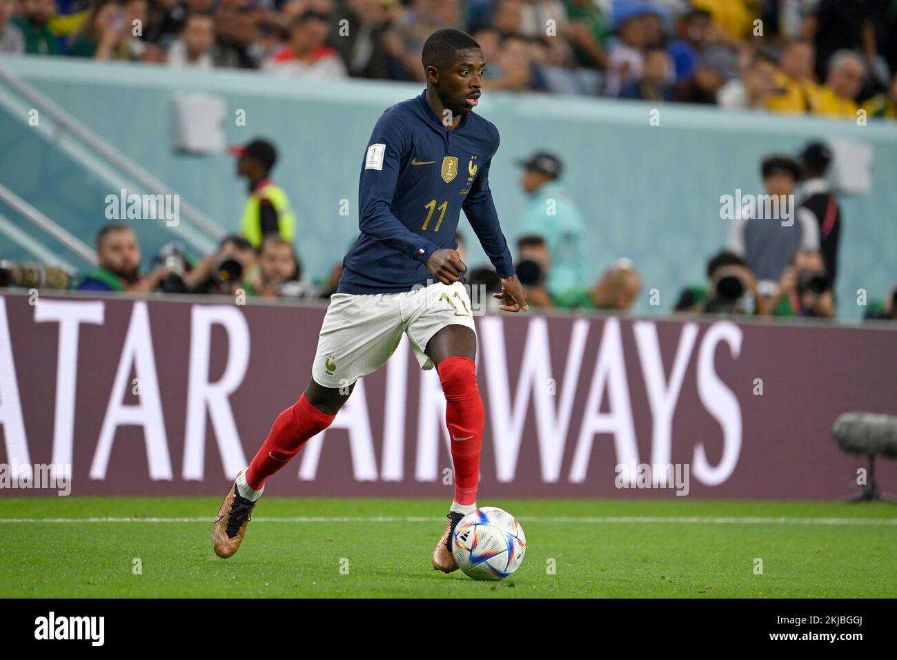 Ousmane DEMBELE (FRA), action, single action, single image, cut out ...