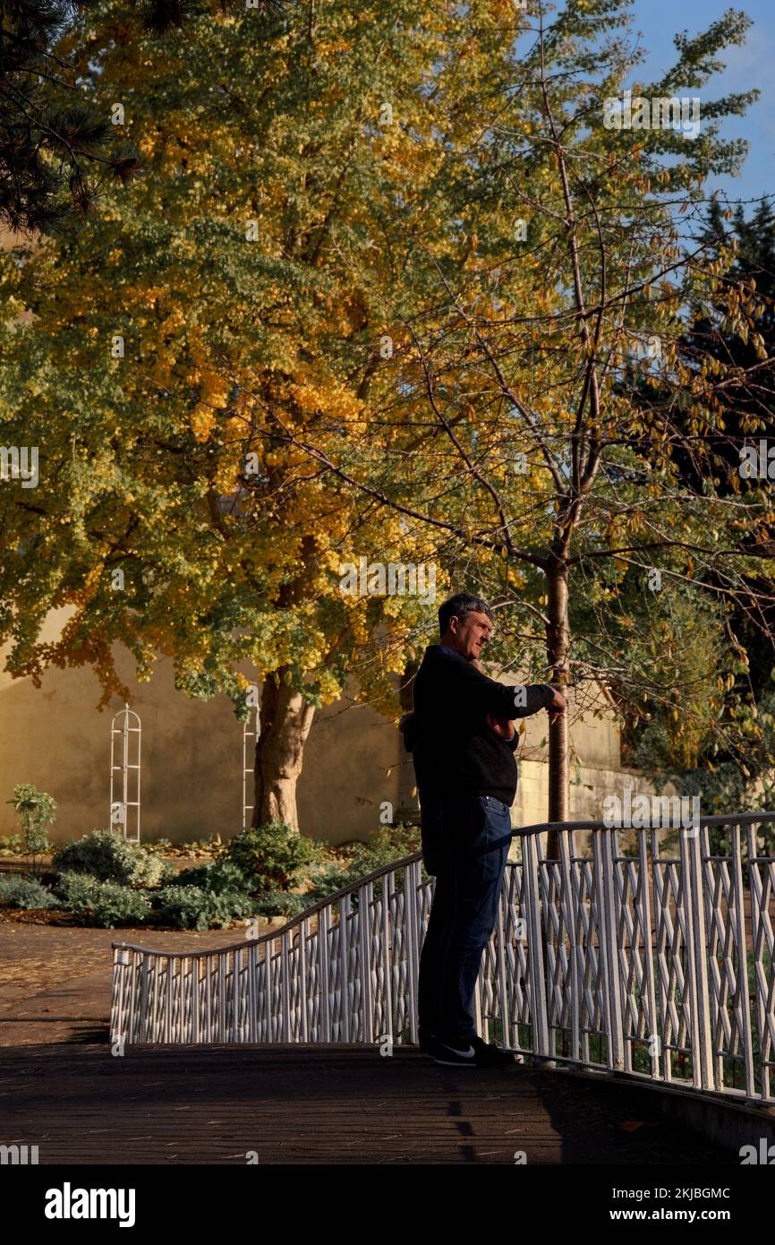 Autumn in Sydney Gardens Bath Stock Photo - Alamy