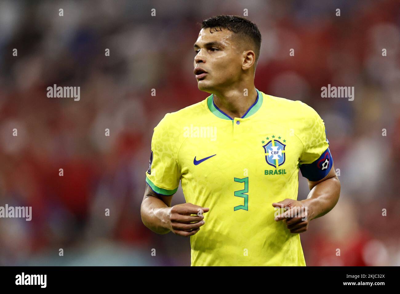 LUSAIL CITY - Thiago Silva of Brazil during the FIFA World Cup Qatar ...