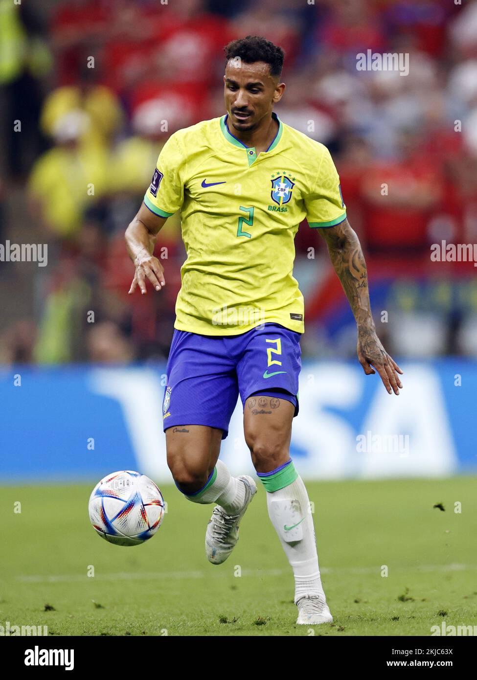 LUSAIL CITY - Danilo of Brazil during the FIFA World Cup Qatar 2022 ...