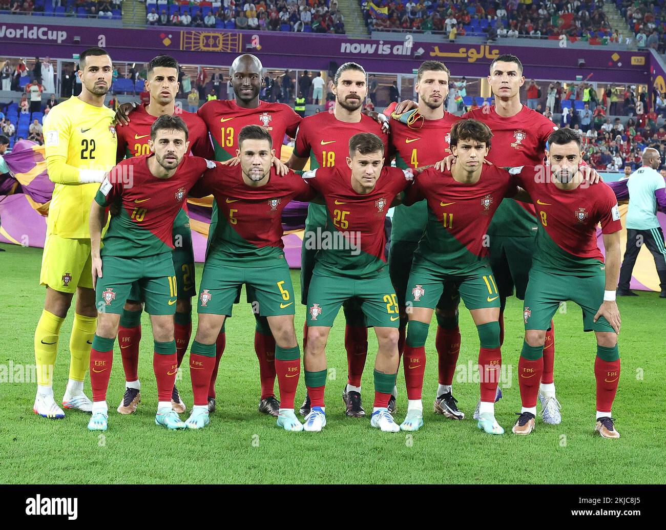 24th Nov 2022: Qatar, Doha. Football World CUP QATAR 2022: Portugal Vs Ghana at Stadium 974 ...