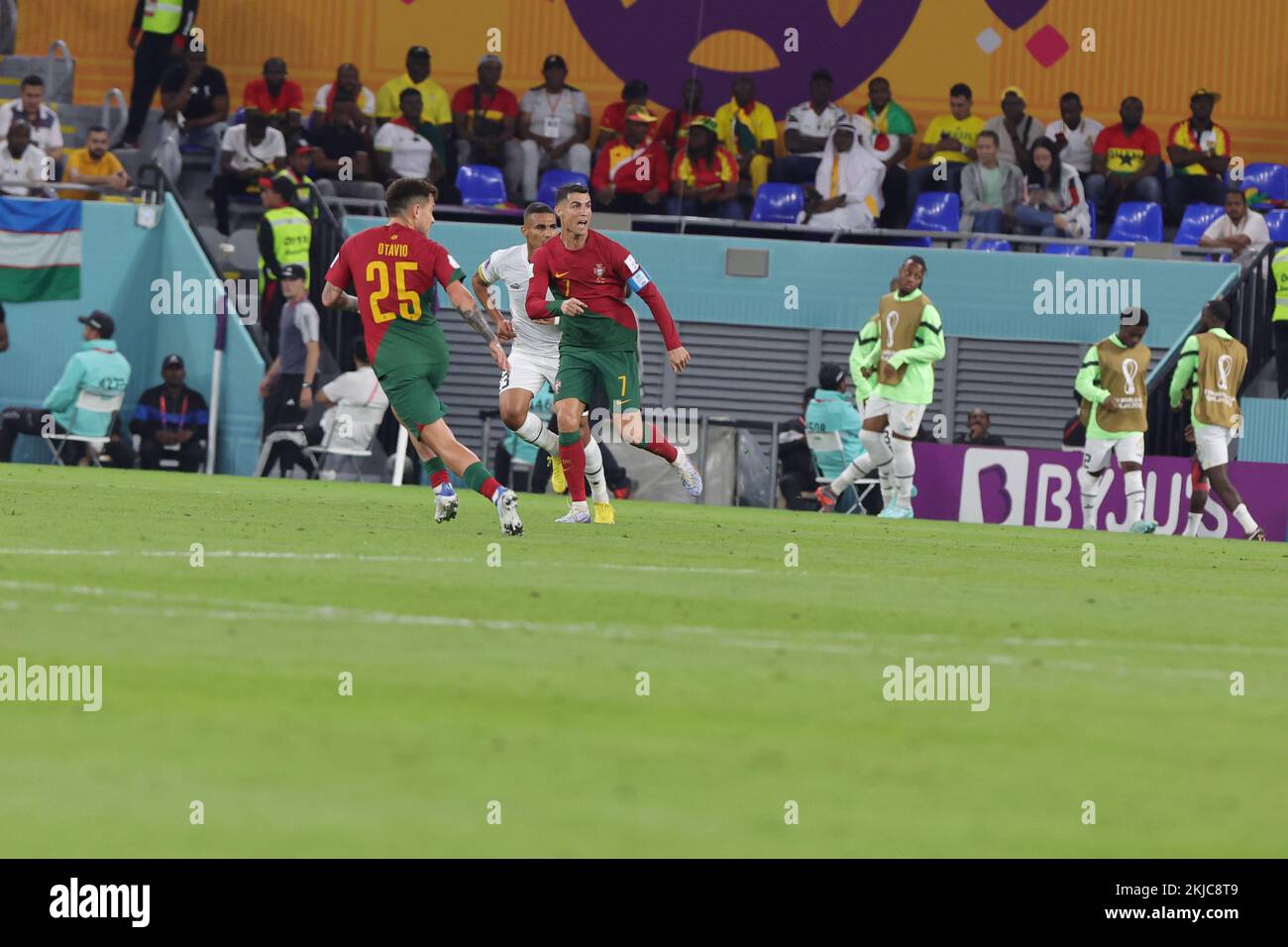 24th Nov 2022: Qatar, Doha. Football World CUP QATAR 2022: Portugal Vs Ghana at Stadium 974 ...