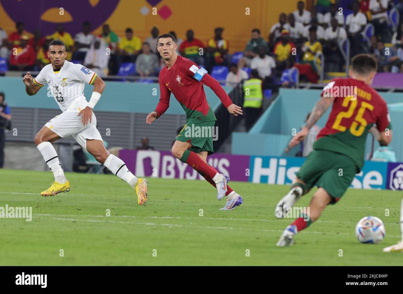 24th Nov 2022: Qatar, Doha. Football World CUP QATAR 2022: Portugal Vs Ghana at Stadium 974 ...