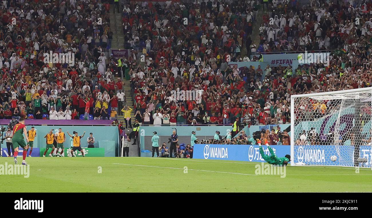 24th Nov 2022: Qatar, Doha. Football World CUP QATAR 2022: Portugal Vs ...