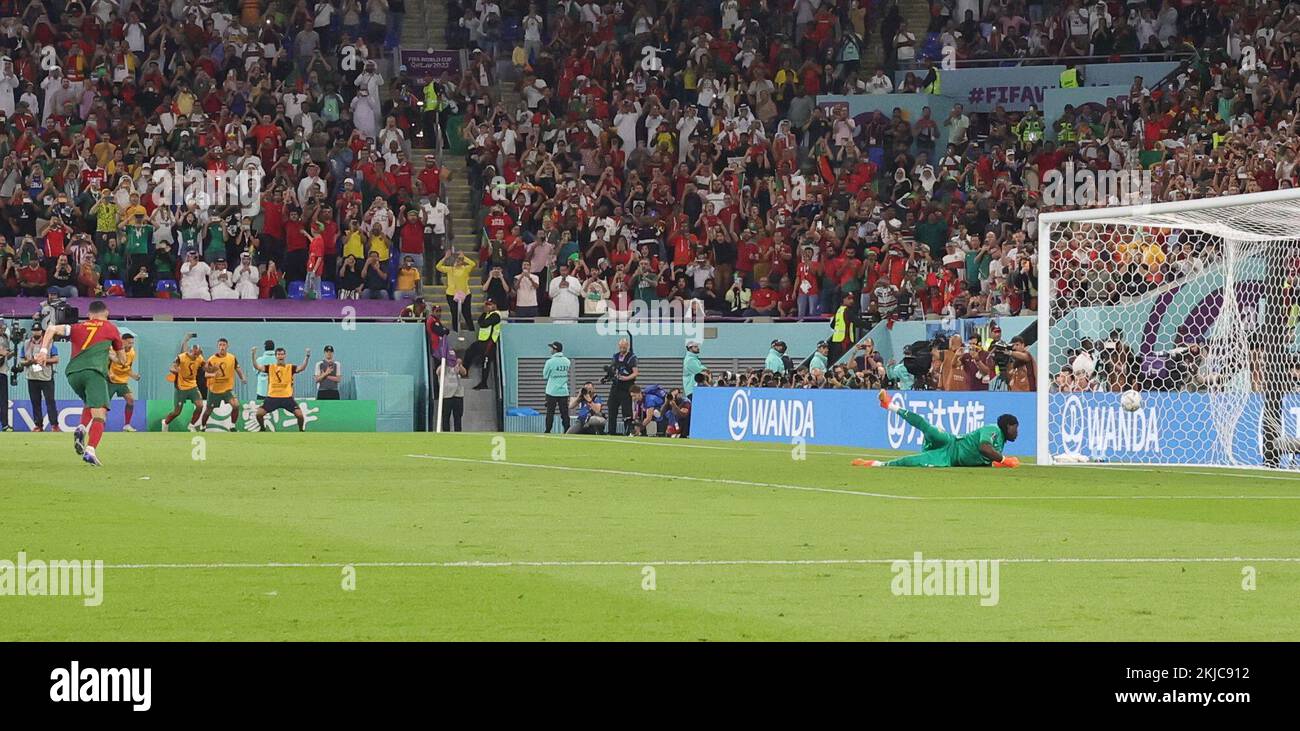 24th Nov 2022: Qatar, Doha. Football World CUP QATAR 2022: Portugal Vs ...