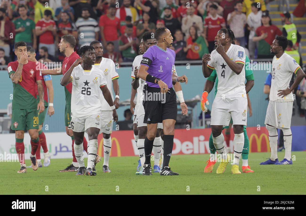 24th Nov 2022: Qatar, Doha. Football World CUP QATAR 2022: Portugal Vs ...