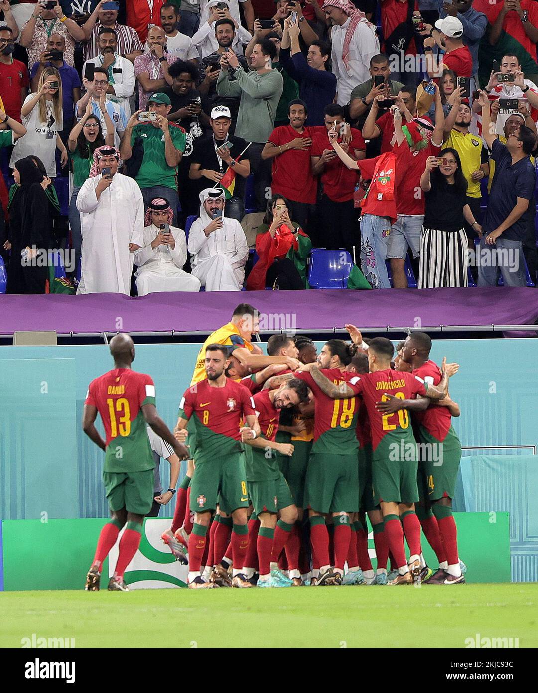 24th Nov 2022: Qatar, Doha. Football World CUP QATAR 2022: Portugal Vs Ghana at Stadium 974 ...