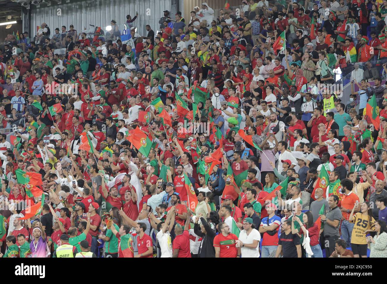 24th Nov 2022: Qatar, Doha. Football World CUP QATAR 2022: Portugal Vs ...