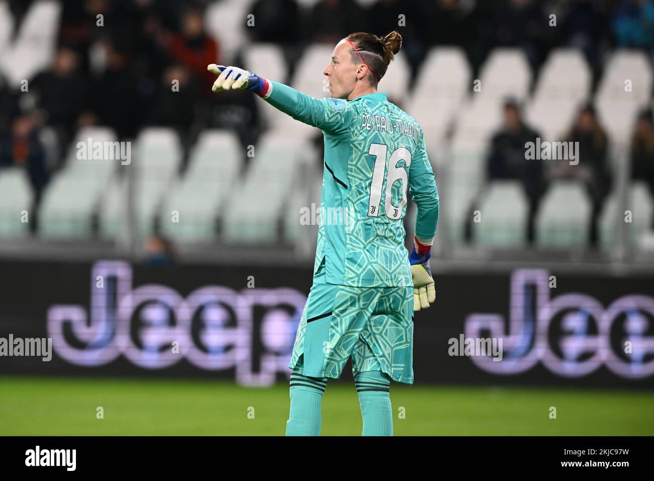 Pauline Peyraud-Magnin (Juventus Women) during theUEFA Women Champions ...