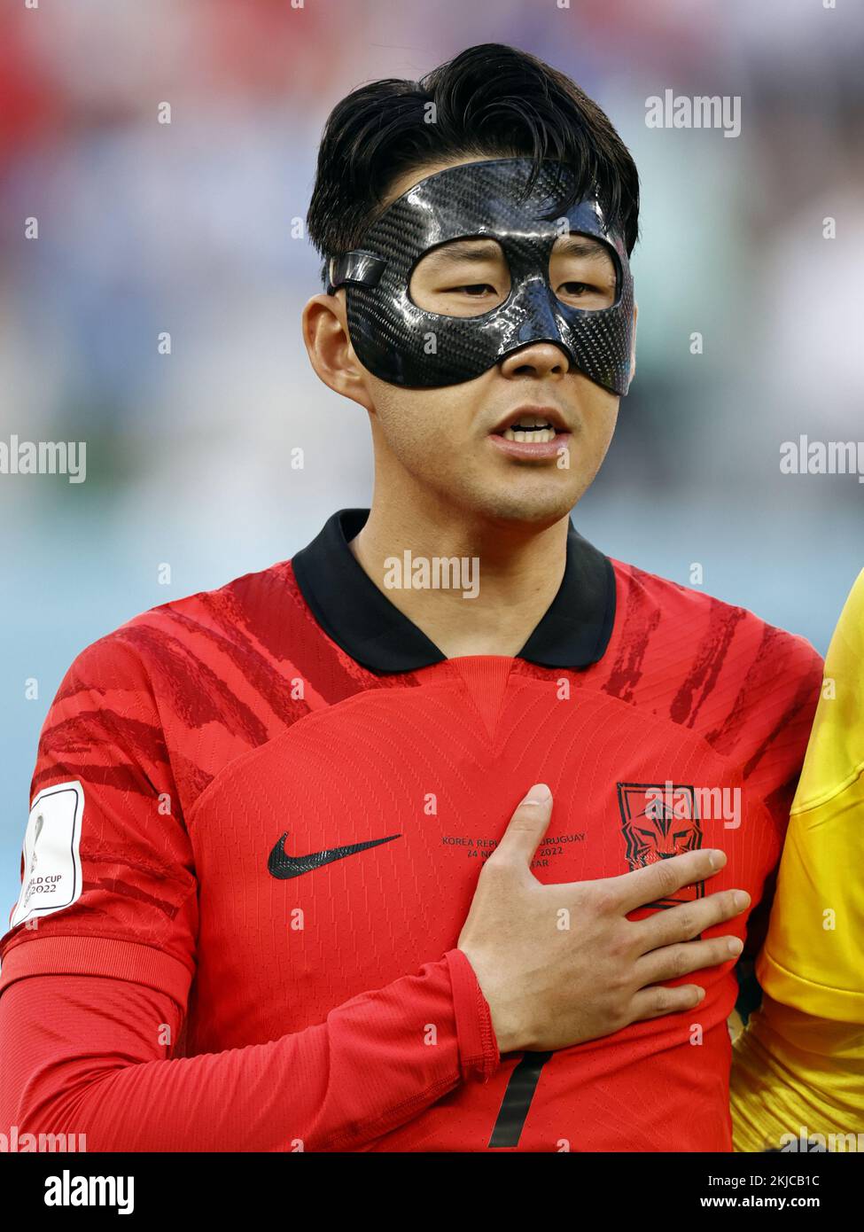 DOHA - Heung-min Son of Korea Republic during the FIFA World Cup Qatar ...