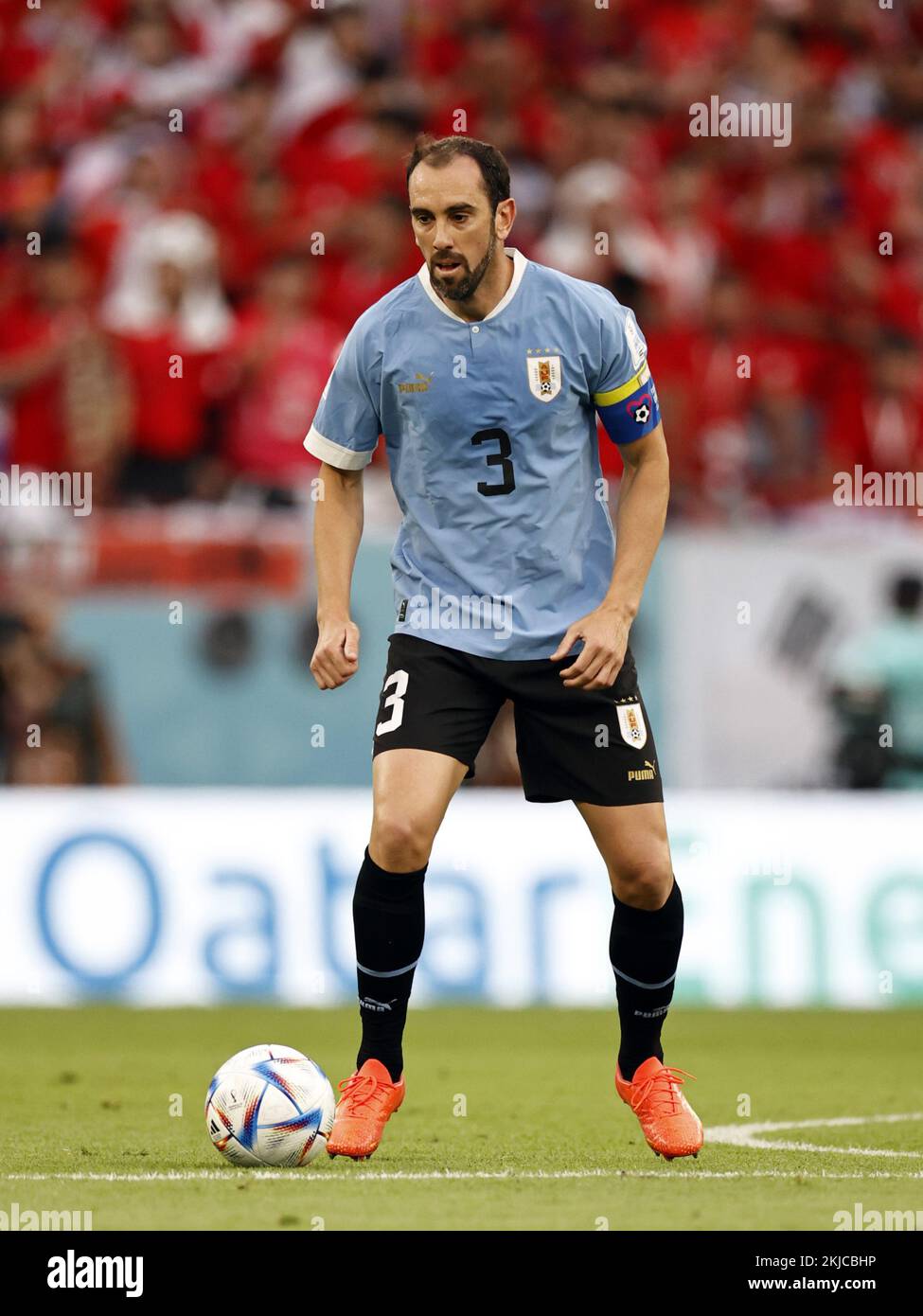 Doha Diego Godin Of Uruguay During The Fifa World Cup Qatar 2022