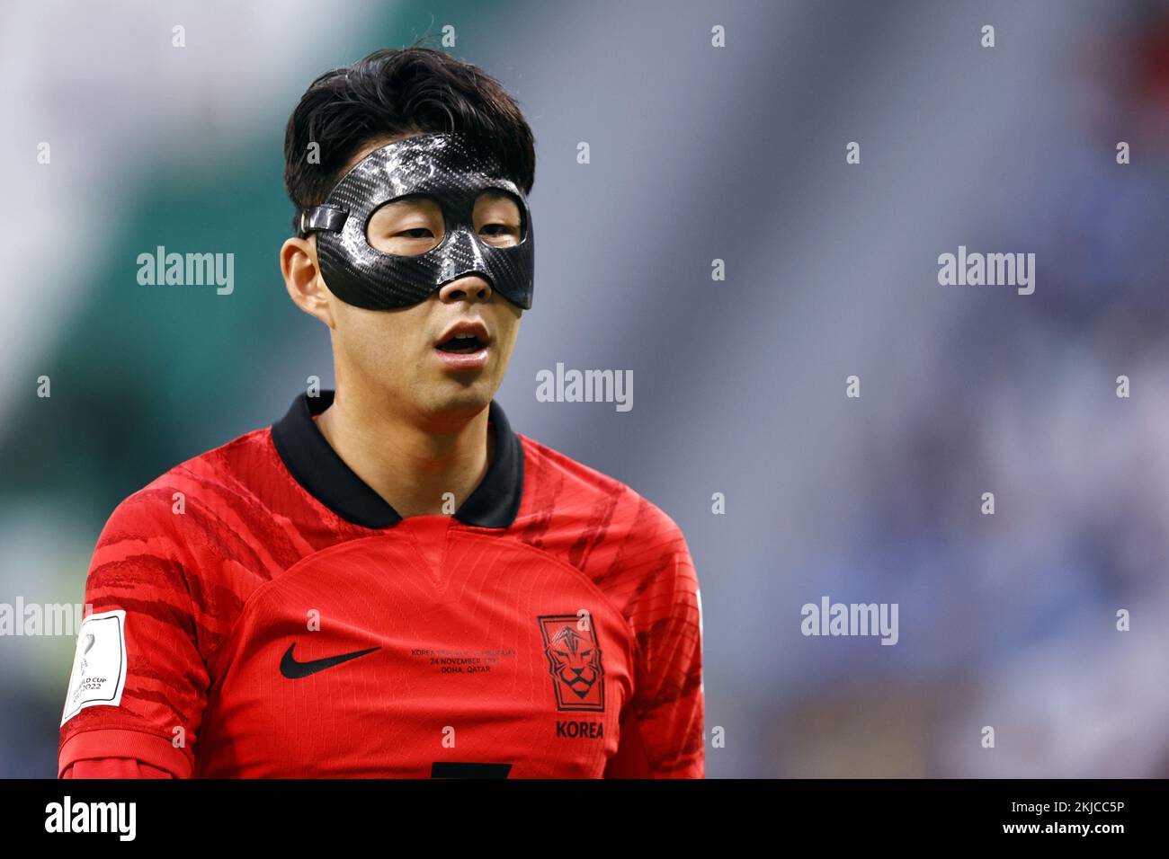 DOHA - Heung-min Son of Korea Republic during the FIFA World Cup Qatar ...