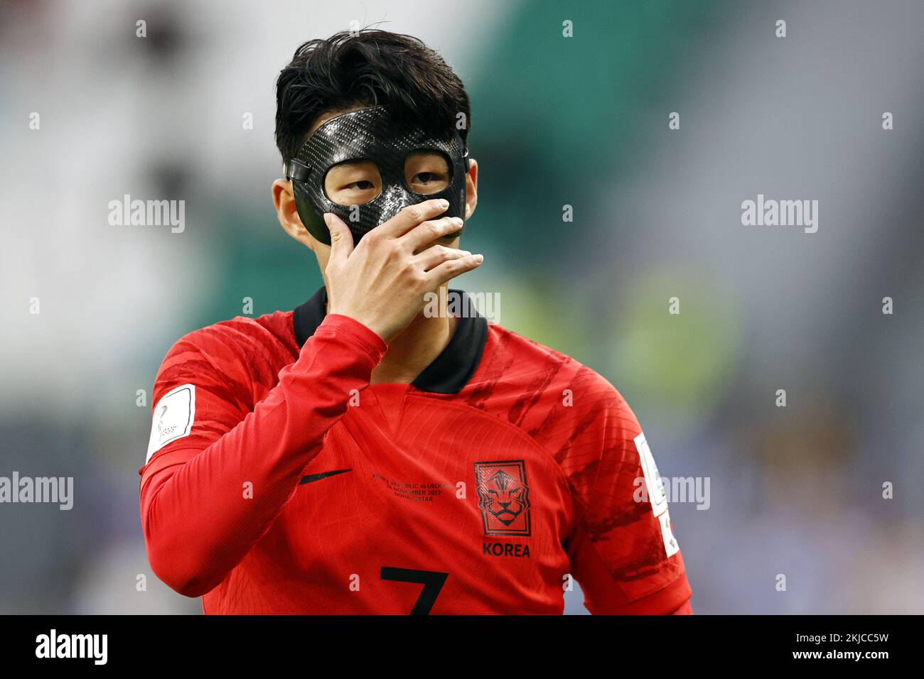 DOHA - Heung-min Son of Korea Republic during the FIFA World Cup Qatar ...