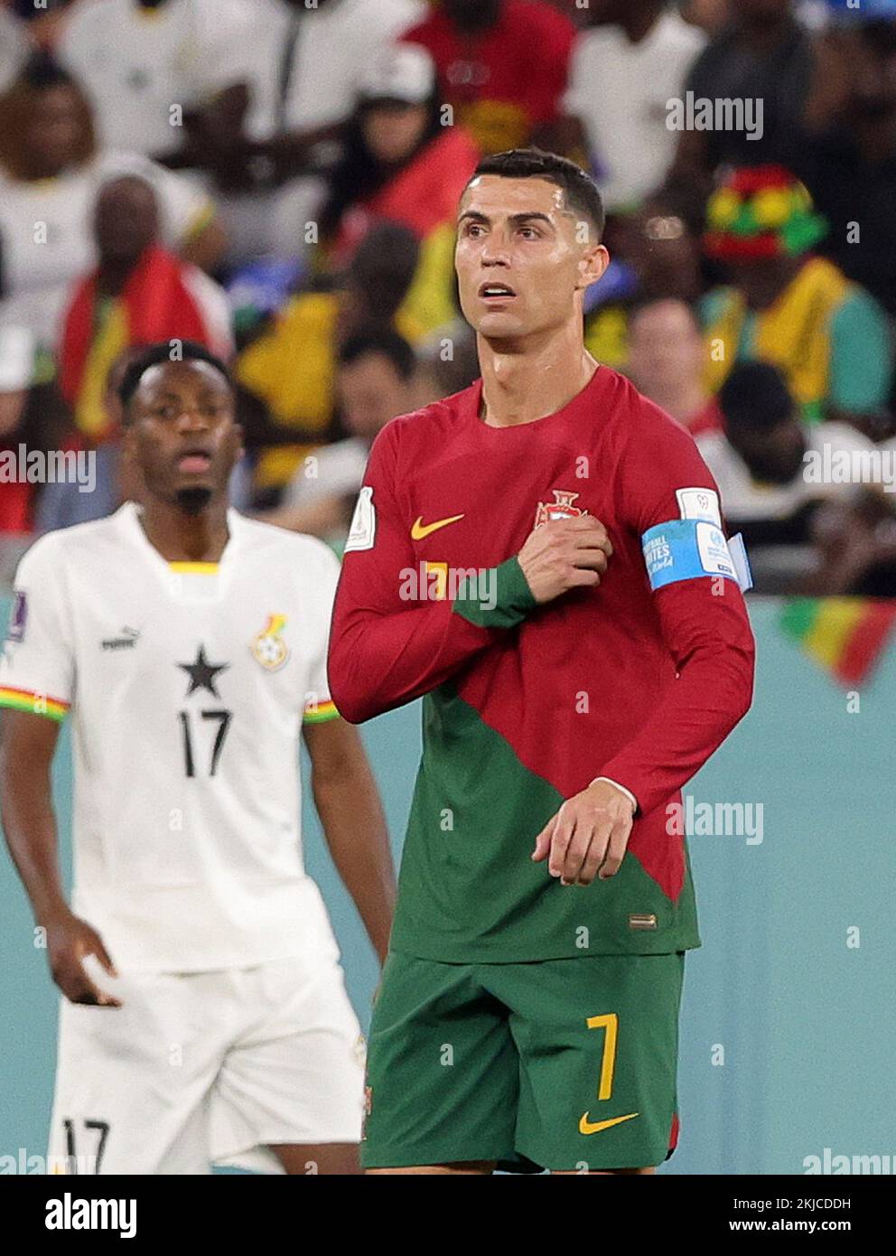 24th Nov 2022: Qatar, Doha. Football World CUP QATAR 2022: Portugal Vs Ghana at Stadium 974 ...