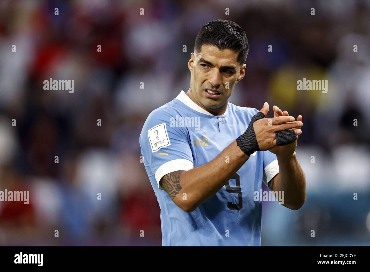 DOHA - Luis Suarez of Uruguay during the FIFA World Cup Qatar 2022 ...