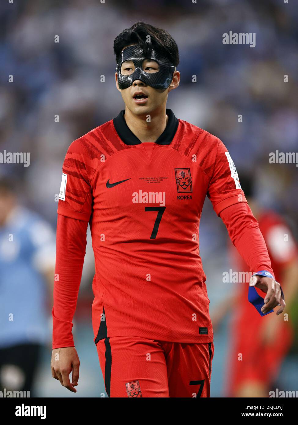 DOHA - Heung-min Son of Korea Republic during the FIFA World Cup Qatar ...
