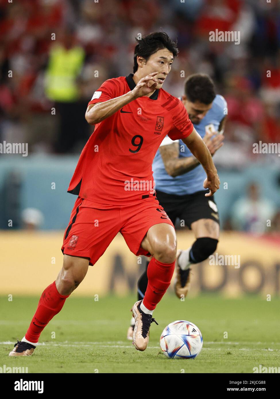 DOHA - Gue-sung Cho of Korea Republic during the FIFA World Cup Qatar ...