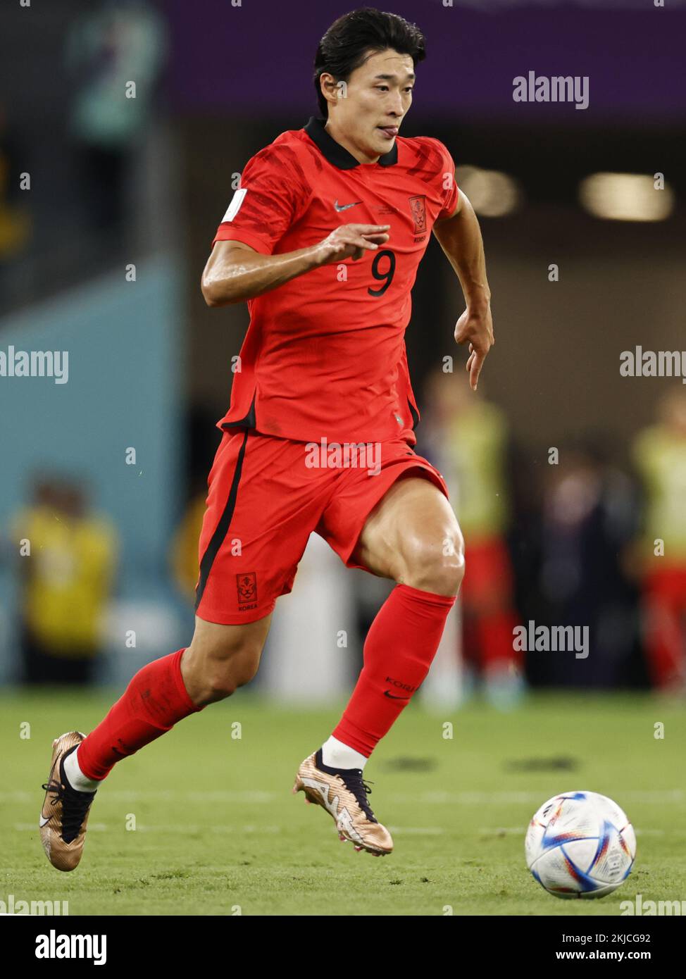 DOHA - Gue-sung Cho of Korea Republic during the FIFA World Cup Qatar ...